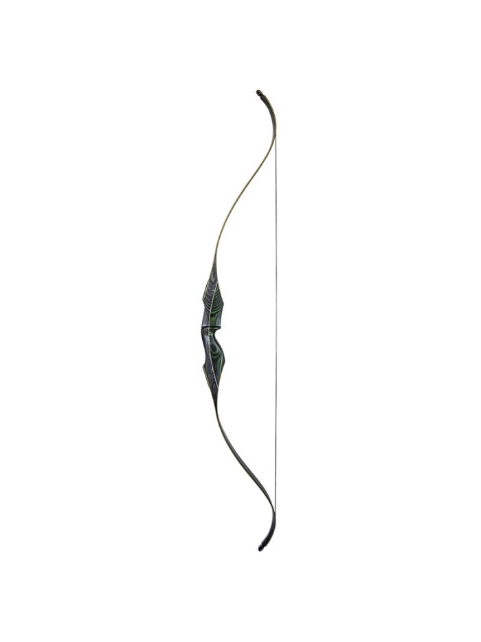 White Feather One Piece Recurve Bow Garuda